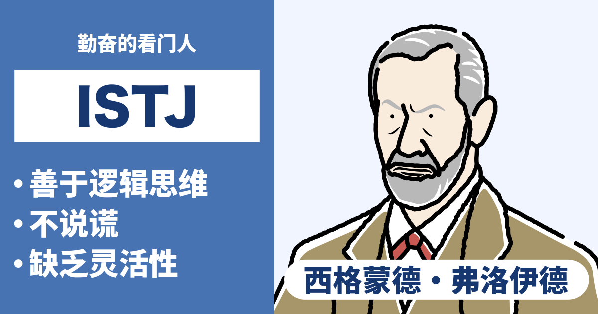 ISTJ 人格类型：特征、优点、缺点、爱情、职业 - 西格蒙德·弗洛伊德类型（内向、感觉、思考、判断） | Hitostat